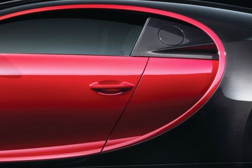 This stunning car is the one-off Bugatti Chiron Profilee